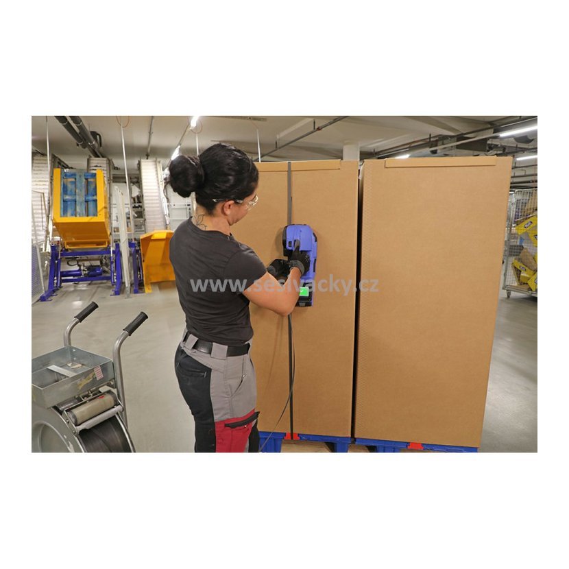 Aku páskovač STRAPEX STB 81 s Easy Trigger Technologií | Páskovací ...